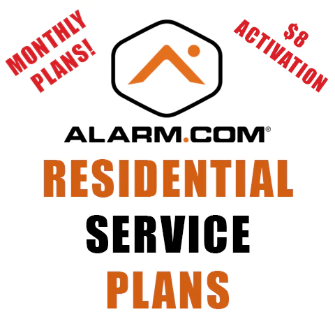 Alarm.com Residential Service Plans (Monthly Plans)