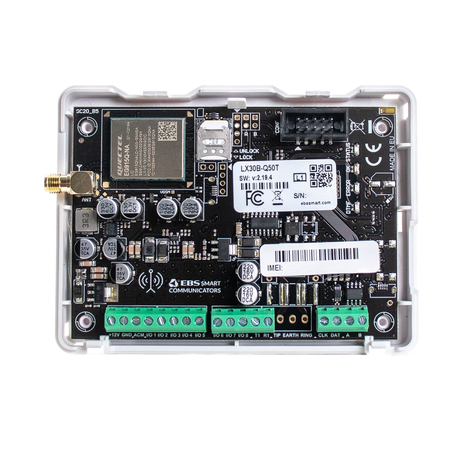 Alarm.com LX30B-Q50TU-AUC 4G Universal Communicator With Smart Connect