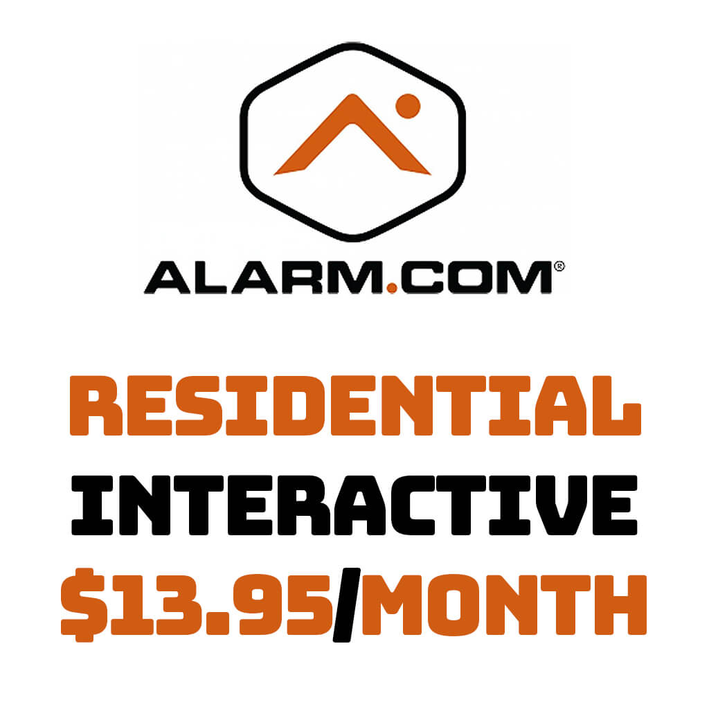 Alarm.com Residential Interactive Service $13.95/month - NO CONTRACT