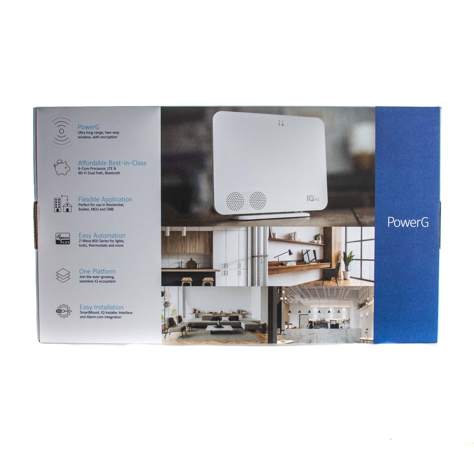 Qolsys IQ4 NS PowerG Only - IQ Panel 4 No Screen Variant