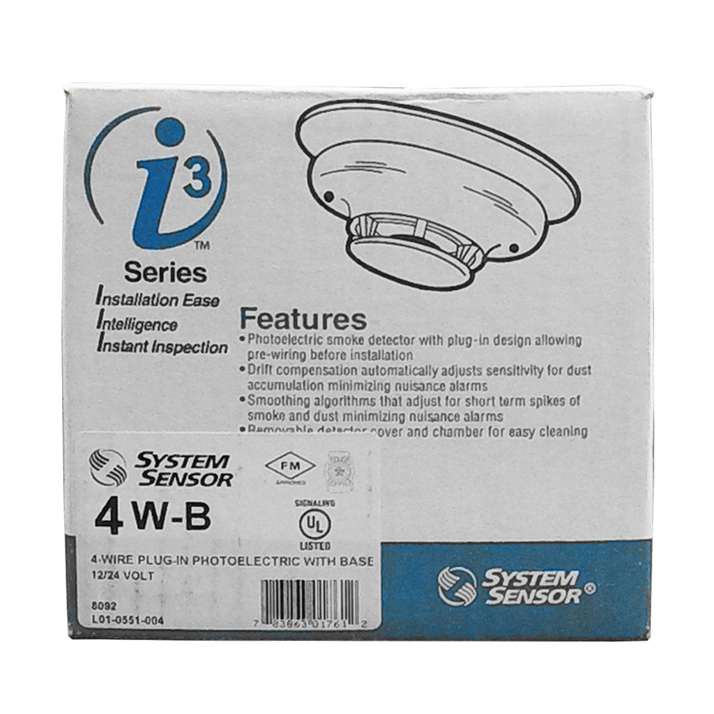 System Sensor 4W-B Four Wire Smoke Detector